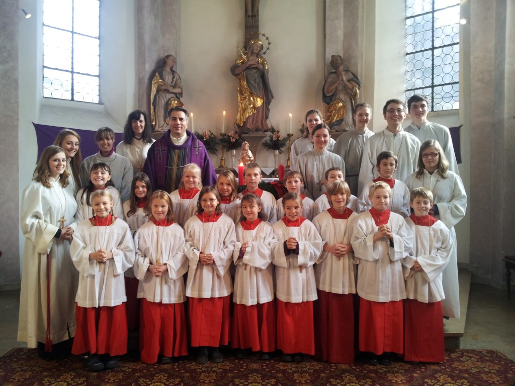 Aufnahme der neuen Ministranten | Ministranten Holzkirchen